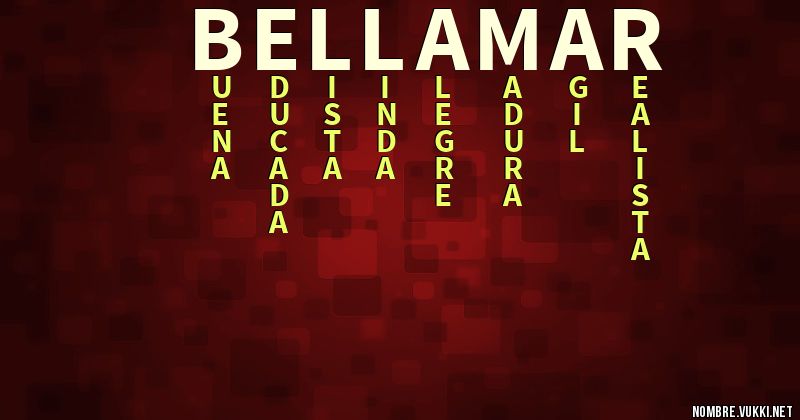 Qué significa bellamar