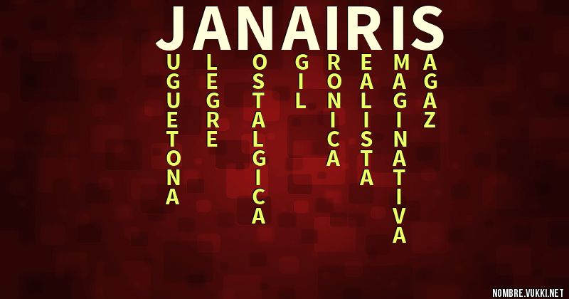 Qué significa janairis