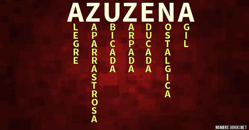 Qué significa azuzena
