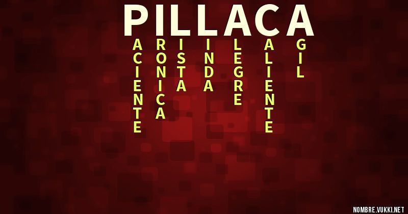 Qué significa pillaca
