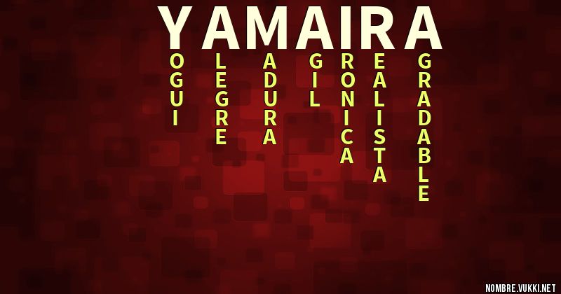 Qué significa yamaira