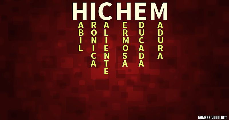 Qué significa .hichem