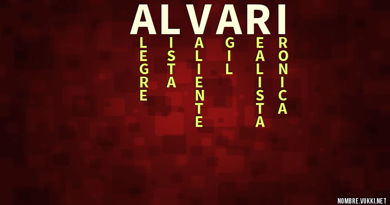 Qué significa alvari