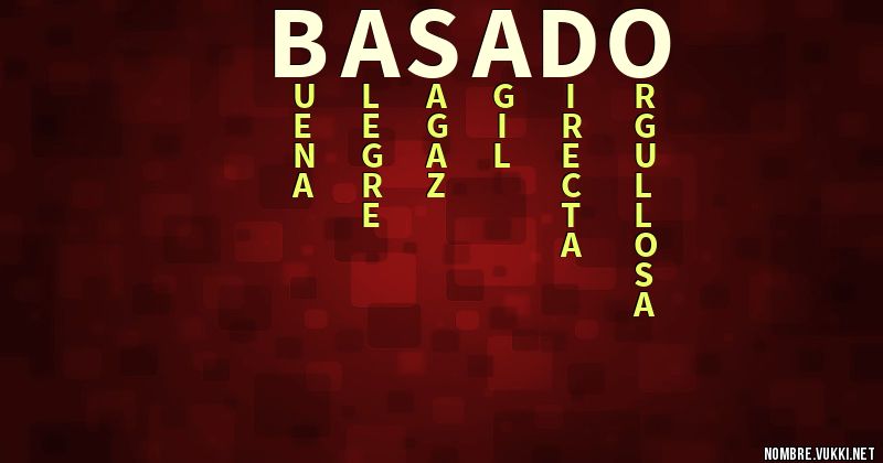 Qué significa basado