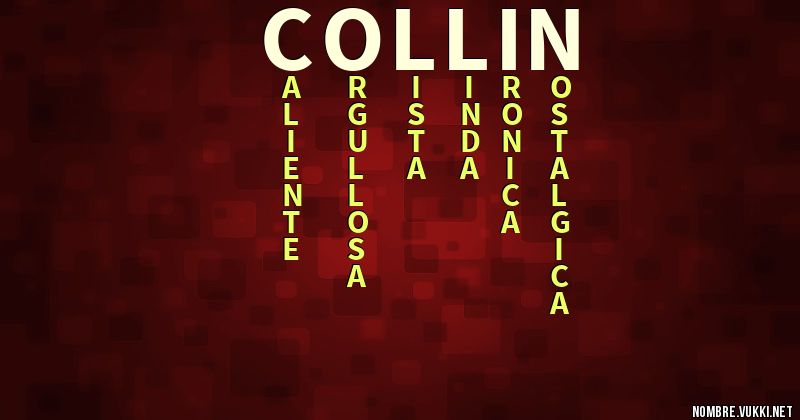 Qué significa collin