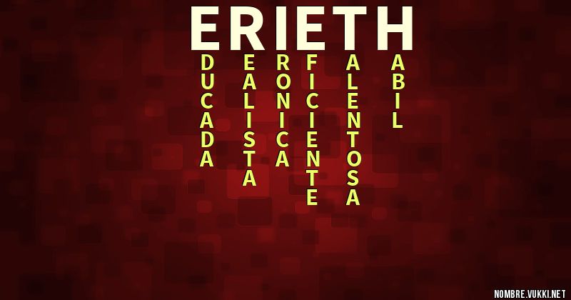 Qué significa erieth