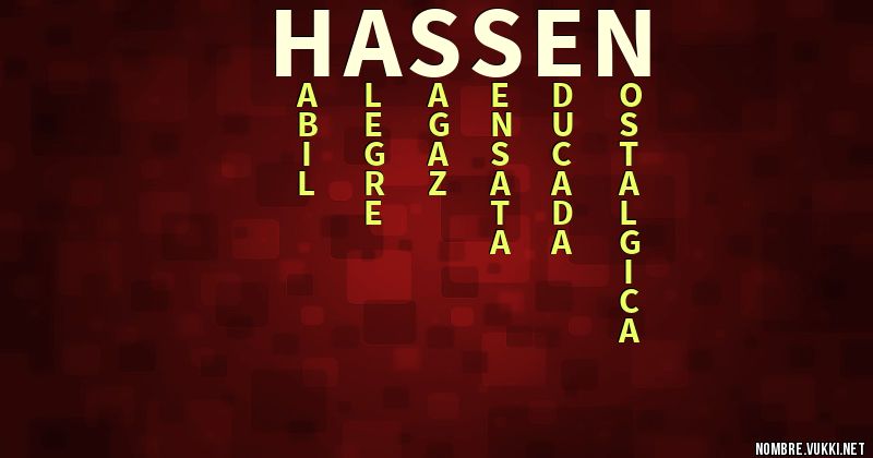 Qué significa hassen
