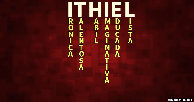 Qué significa ithiel