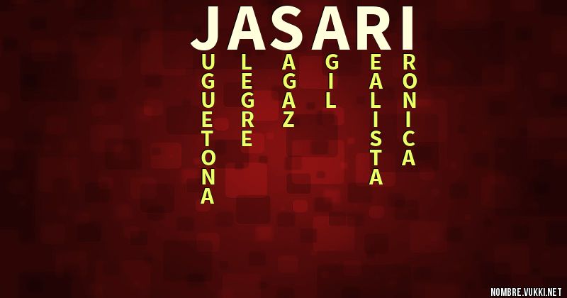Qué significa jasari