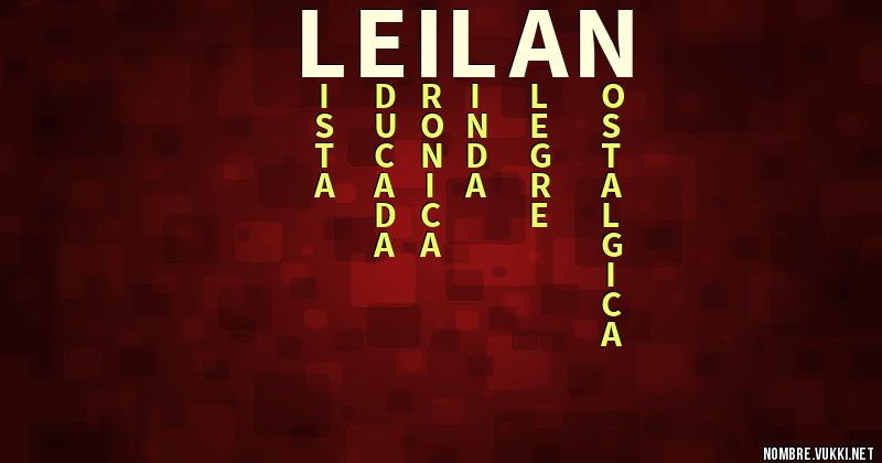 Qué significa leilan