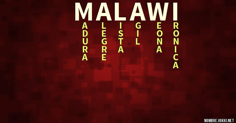Qué significa malawi