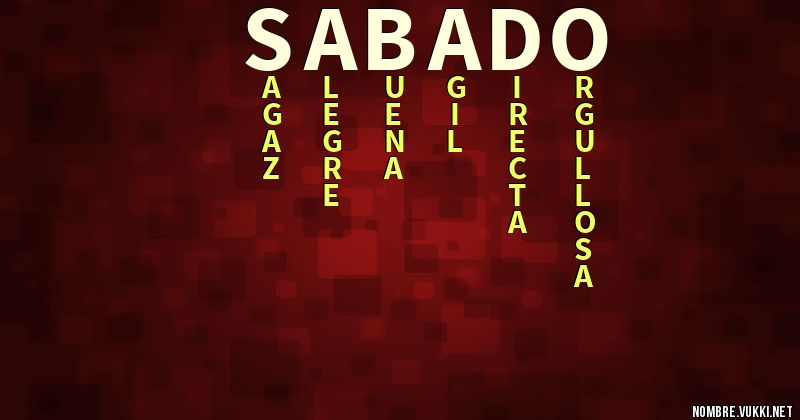 Qué significa sábado