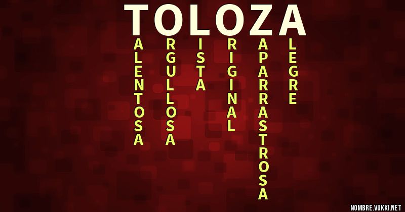 Qué significa toloza