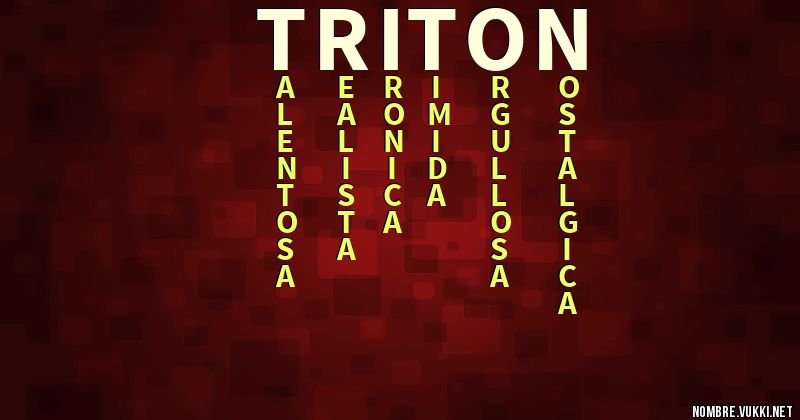 Qué significa triton