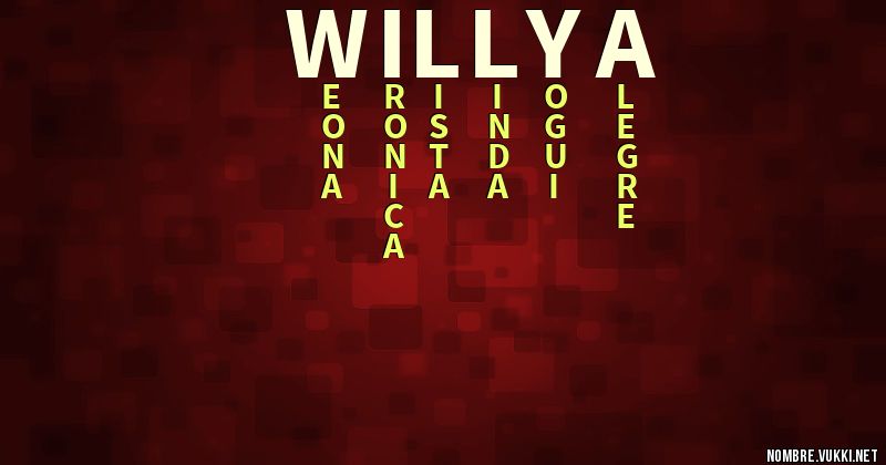 Qué significa willya