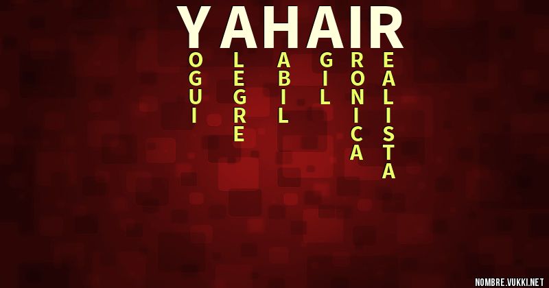 Qué significa yahair