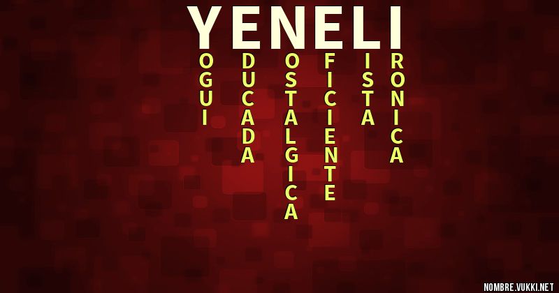Qué significa yeneli