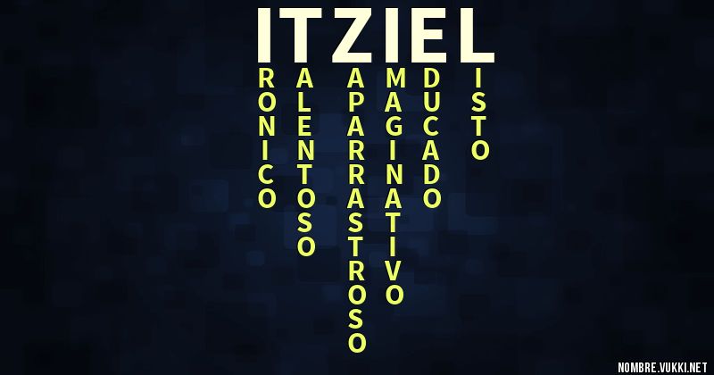 Qué significa itziel
