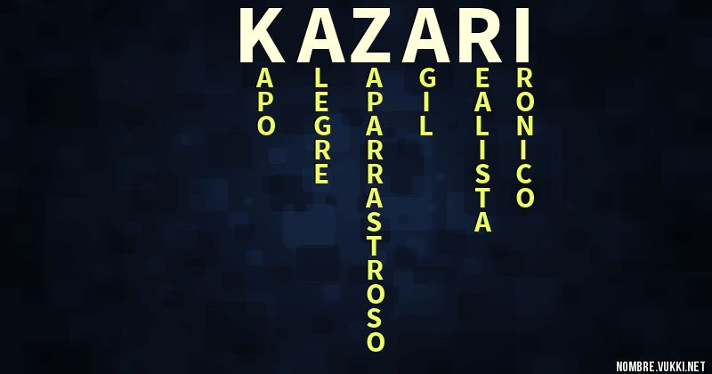 Qué significa kazari