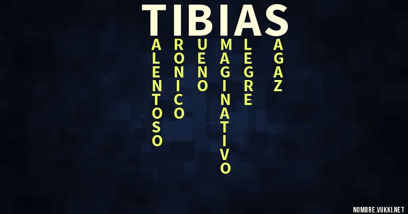 Qué significa tibias