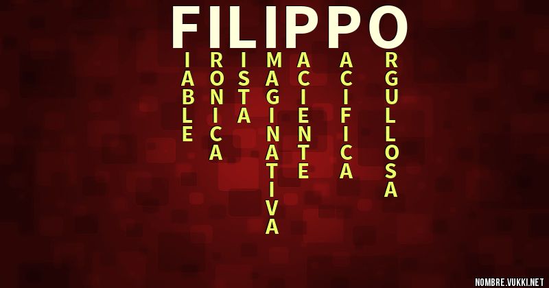 Qué significa filippo