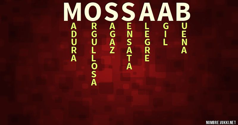 Qué significa mossaab