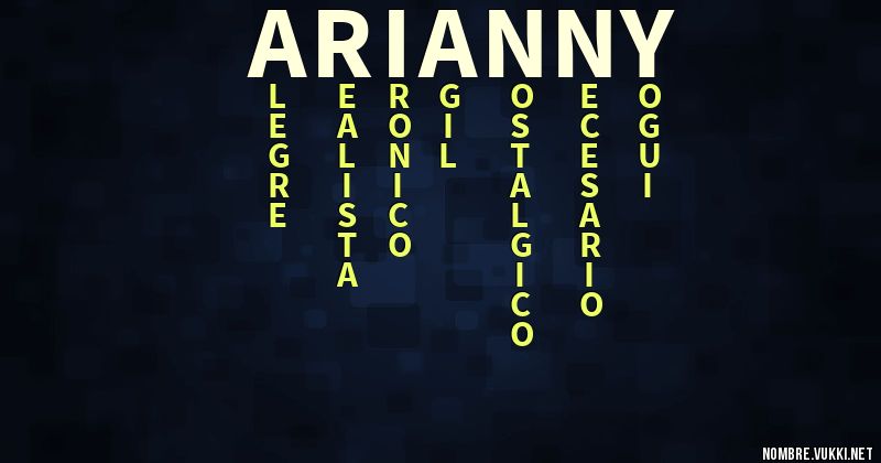 Qué significa arianny