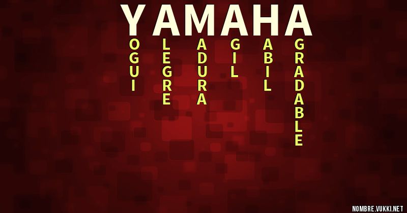 Qué significa yamaha