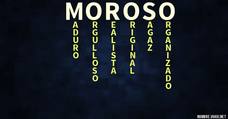 Qué significa moroso
