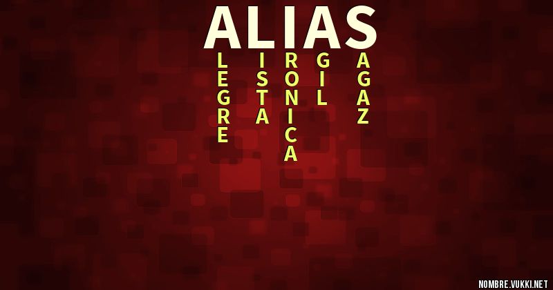 Qué significa alias