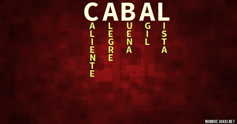 Qué significa cabal