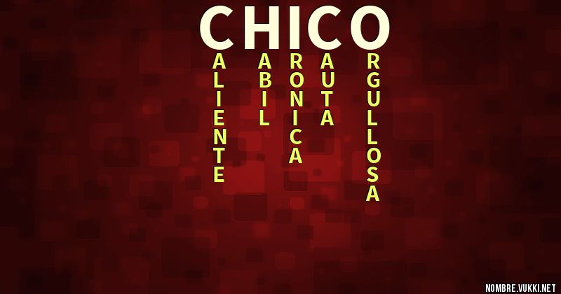Qué significa chico