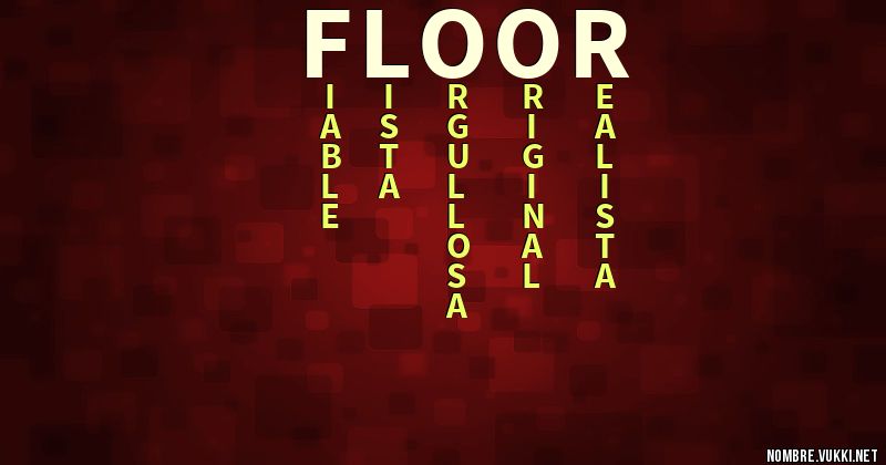 Qué significa floor