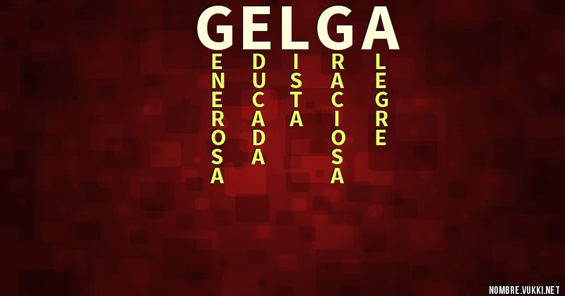 Qué significa gelga