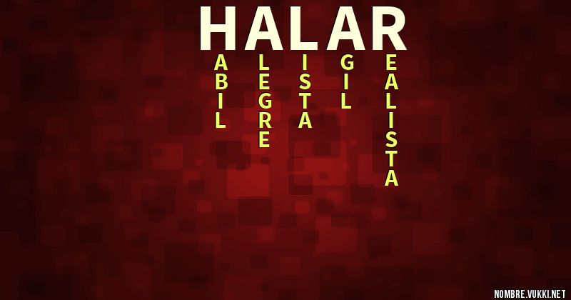 Qué significa halar