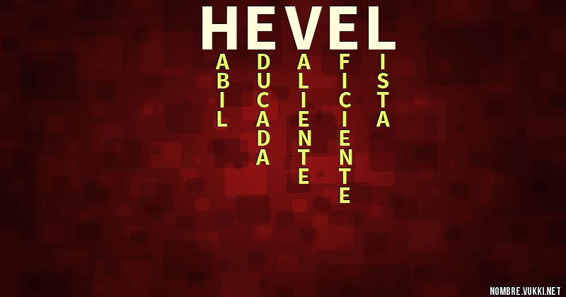 Qué significa hevel