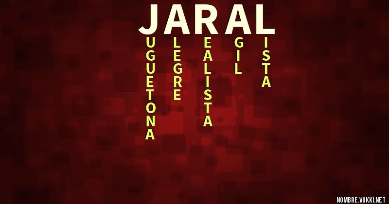 Qué significa jaral