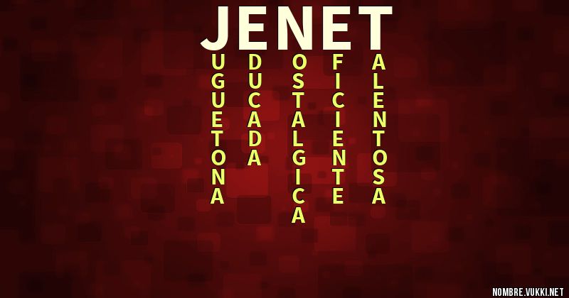 Qué significa jenet