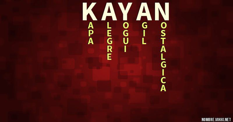 Qué significa kayan