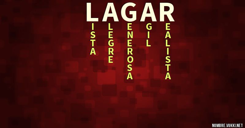 Qué significa lagar