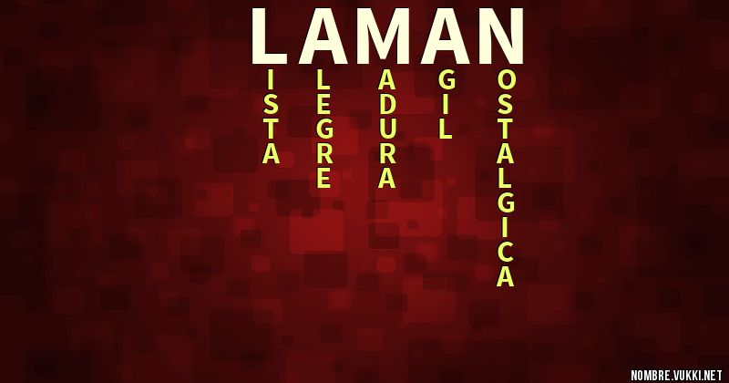 Qué significa laman