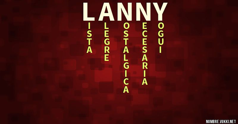 Qué significa lanny