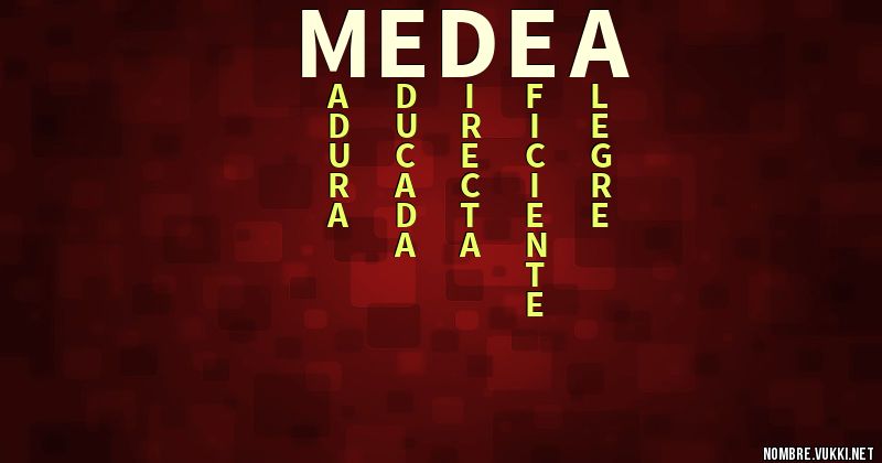 Qué significa medea