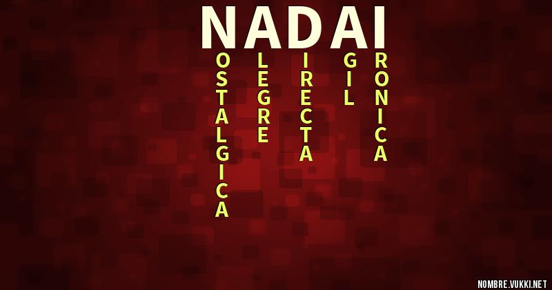Qué significa nadai