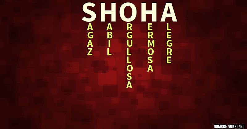 Qué significa shoha