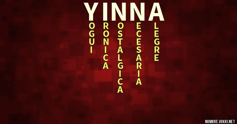 Qué significa yinna