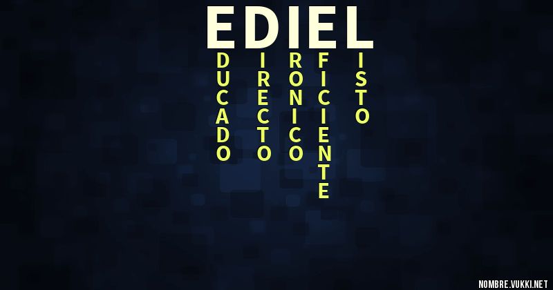 Qué significa ediel