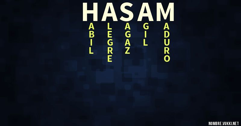 Qué significa hasam