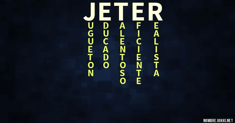 Qué significa jeter