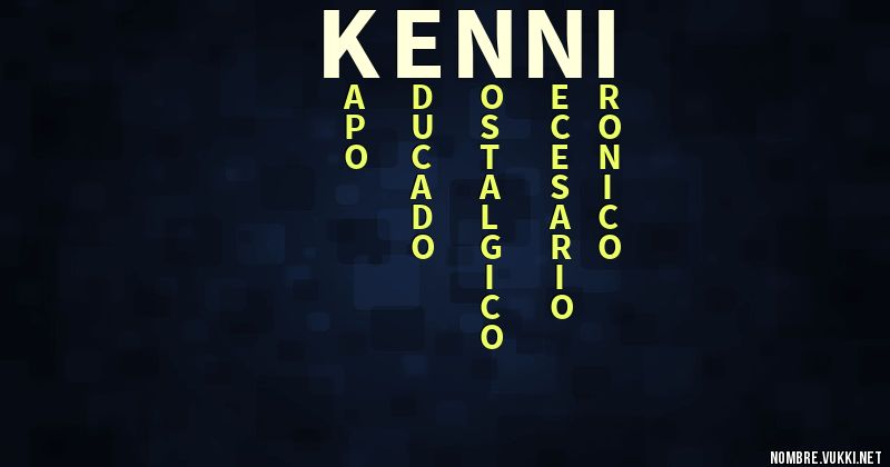 Qué significa kenni